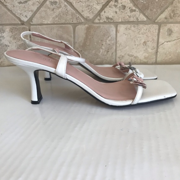 Sacha Too | Shoes | Sacha Too Pink White Leather Sandals | Poshmark